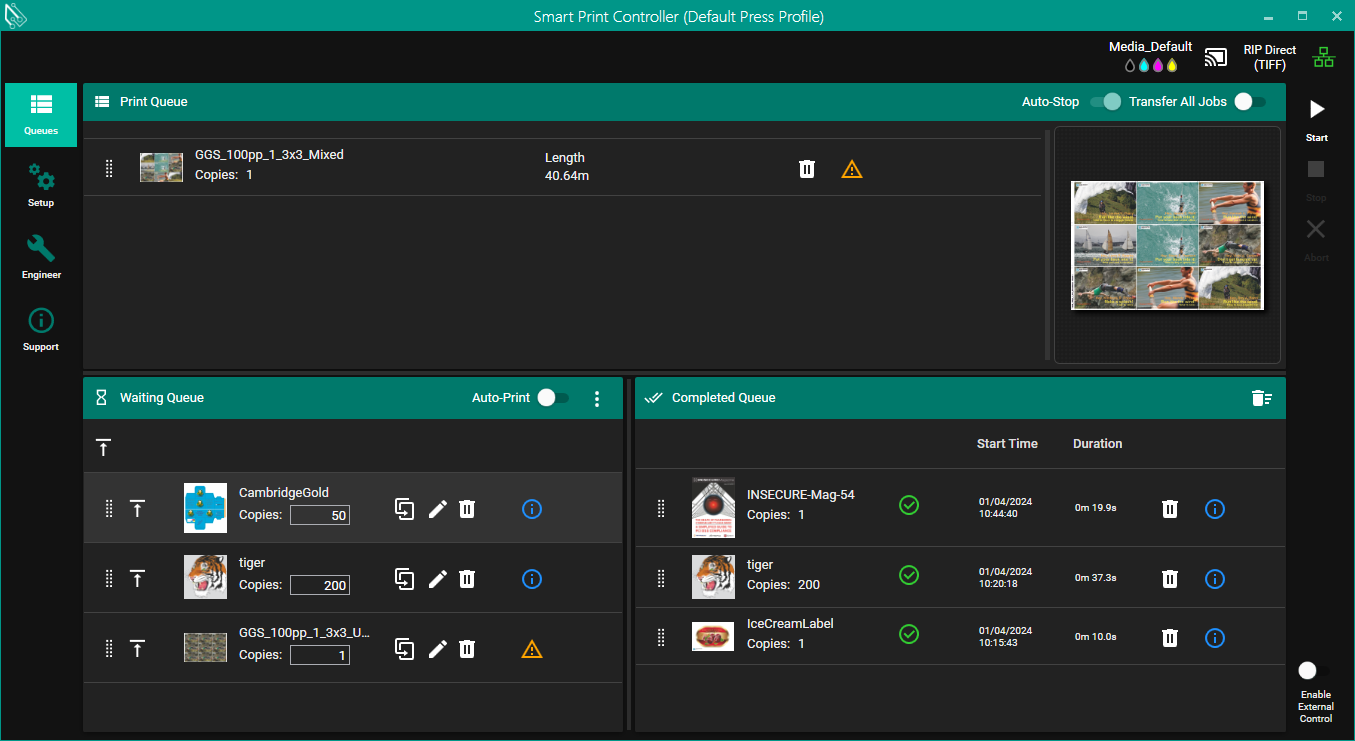 Smart Print Controller