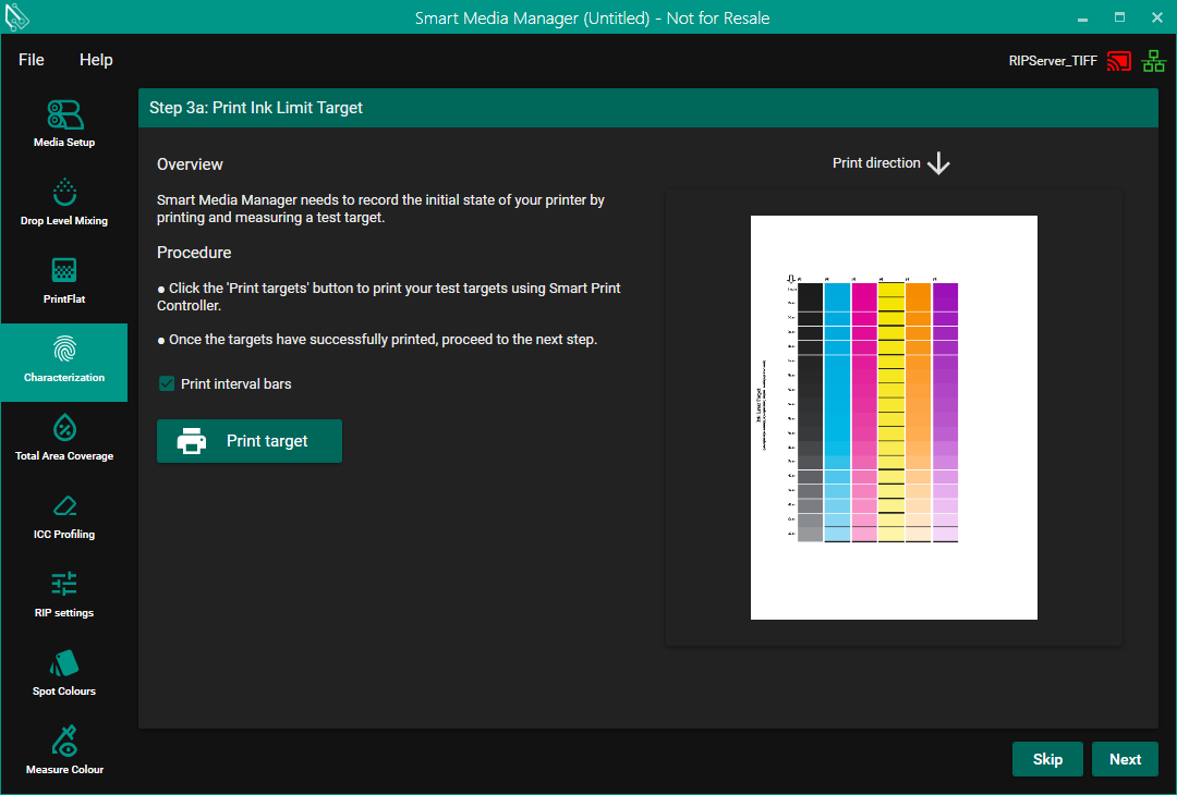 Individual Ink Limiting